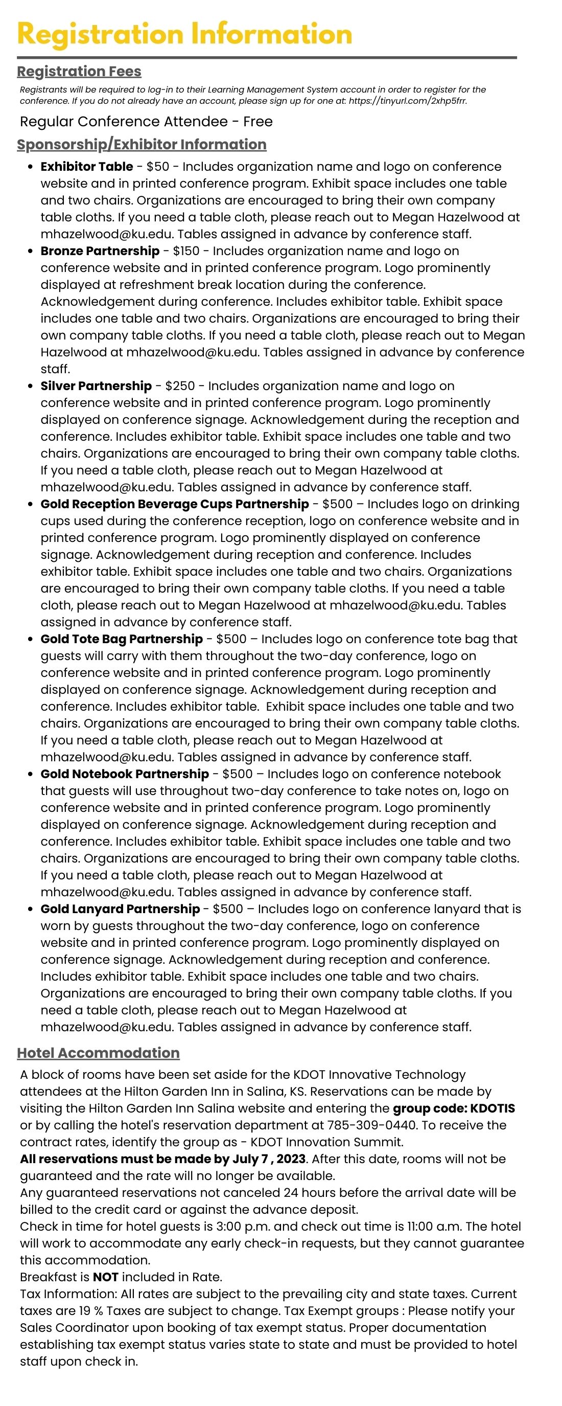 KUTC - KDOT Innovative Technology Summit 2023